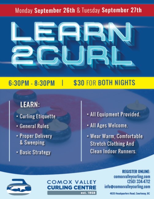 Comox Valley Curling Centre :: Learn To Curl Clinic 2022